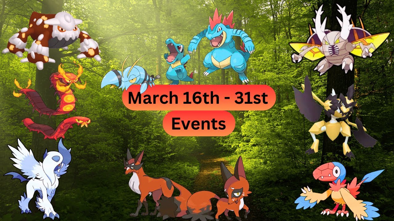 March events in Pokémon GO #march2025 #events #pokemon #raidday # ...