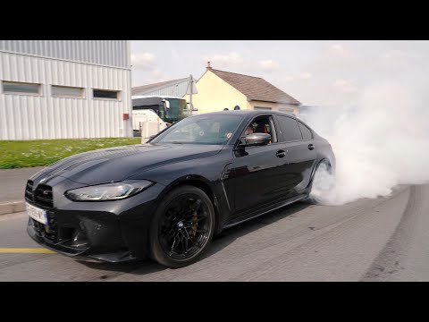 J'ai carto ma ///M3.....(les pneus ont explosés)