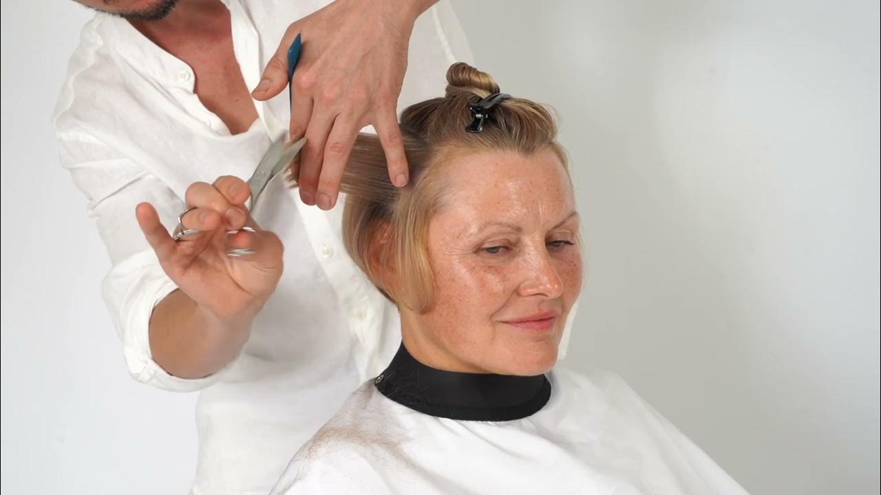 Современная классика / объемна стрижка с дисконекцией . - YouTube