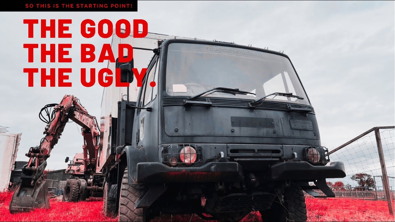 The start of the Daf T244 overland truck build. - YouTube