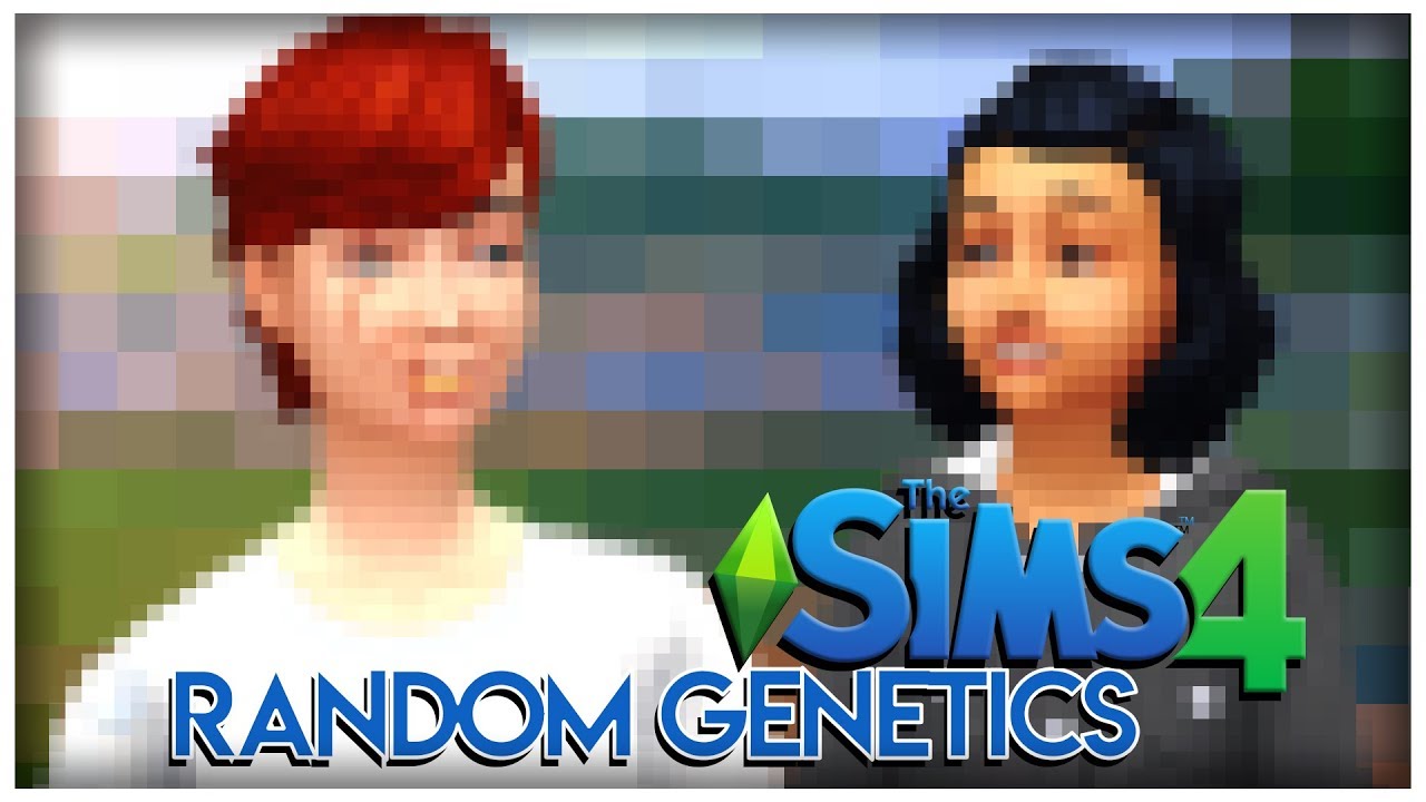CRAZY RANDOM GENETICS CHALLENGE || The Sims 4 - YouTube