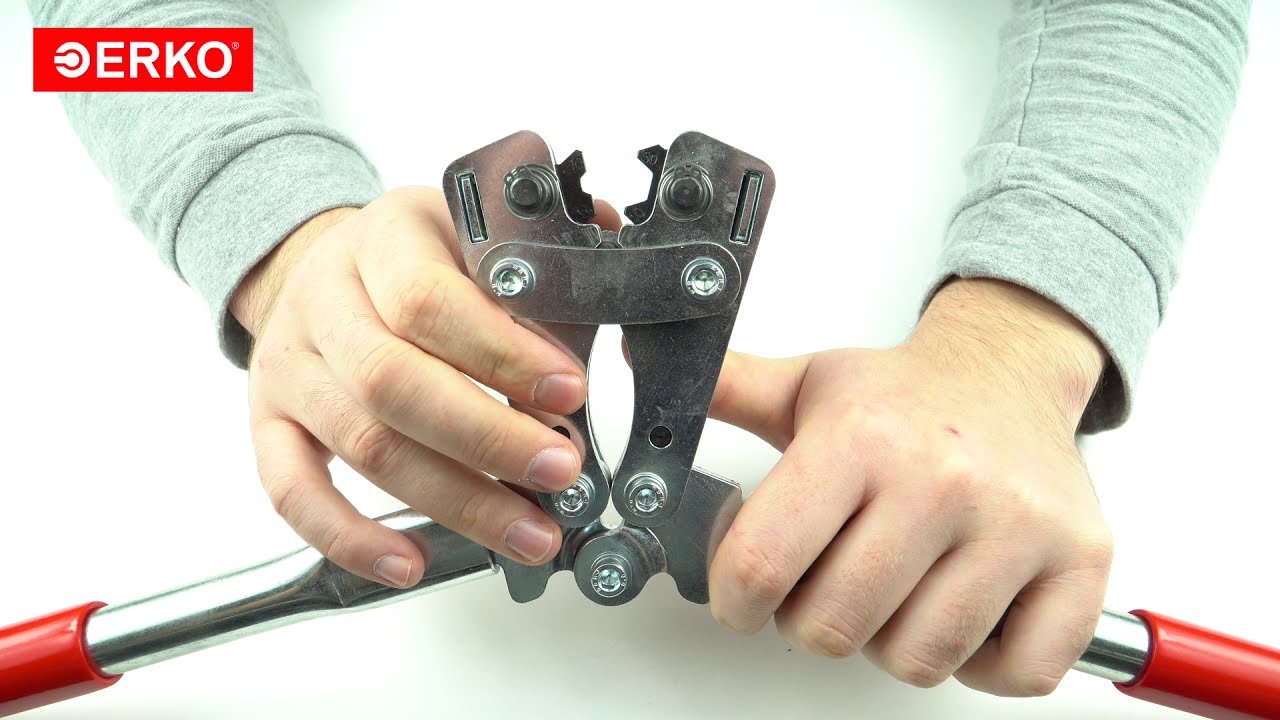 #3 | ERKO | Crimping tubular cable lugs | PR 50, PR 50D Hand press ...