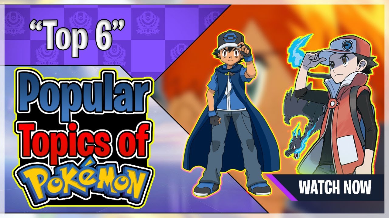Top 6 Popular Topics of Pokemon in Hindi | Famous Topics of Pokemon ...