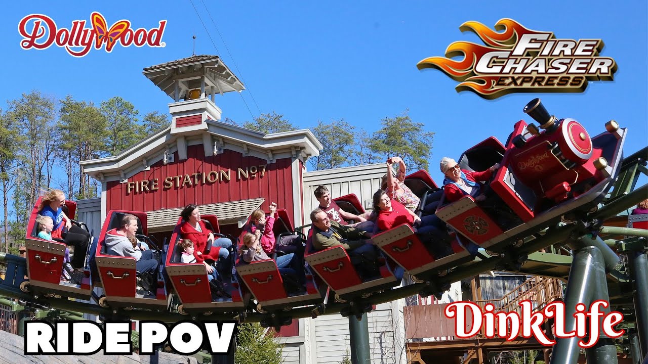 FireChaser Express at Dollywood POV - YouTube