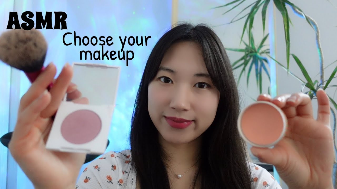 ASMR choose your own makeup (layered) 💖 - YouTube