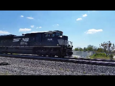 [NS]2681 EMD SD70M-2-7709-ES40DC-11O8-SD70ACe Leads P99 In Salisbury NC & Killer E BELL & Loud ...
