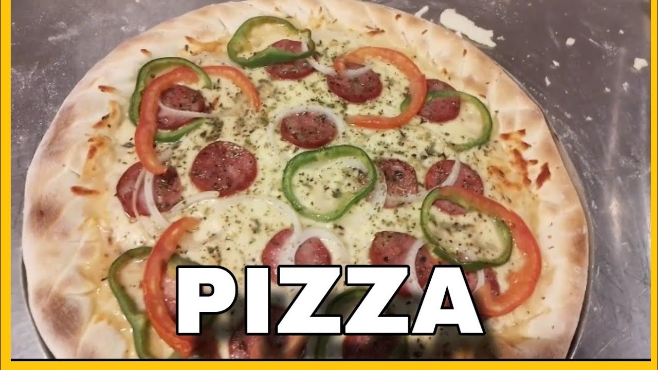 faça essa PIZZA em casa e ganhe $ 5 mil reais! como fazer PIZZA (passo ...