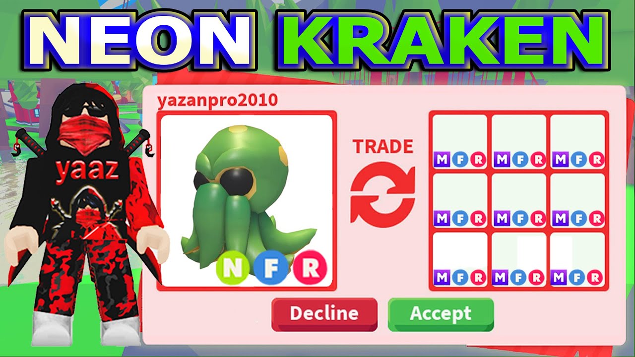 NO WAY 🔥TRADING *NEW* NEON KRAKEN 🐙 (MEGA LEGENDARIES ?!! ) IN THE NEW ...