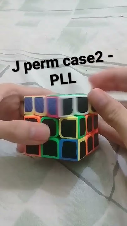 How to do the J perm case2 - PLL cube 3x3 - YouTube