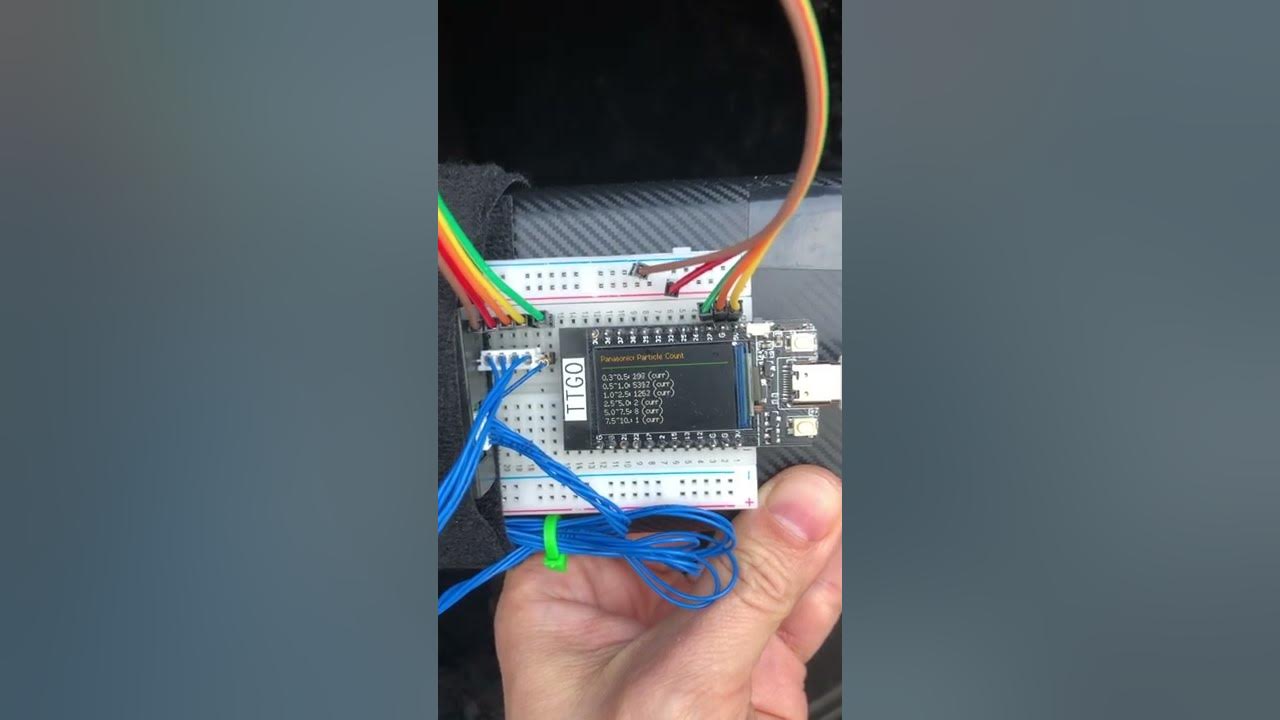 Panasonic Laser PM2.5 Sensor (SN-GCJA5) (1/2) - YouTube