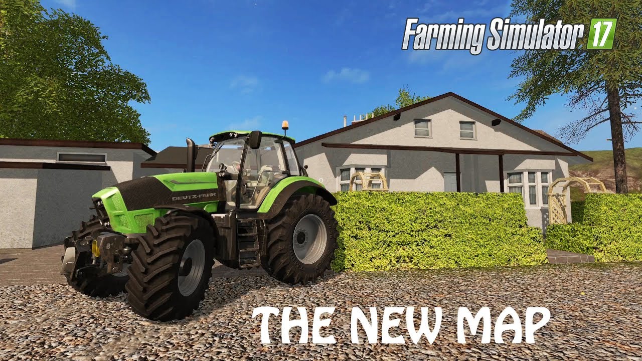 THE NEW MAP FS17 FARMING LEGEND in Farming Simulator 2017 | ROLLING ...