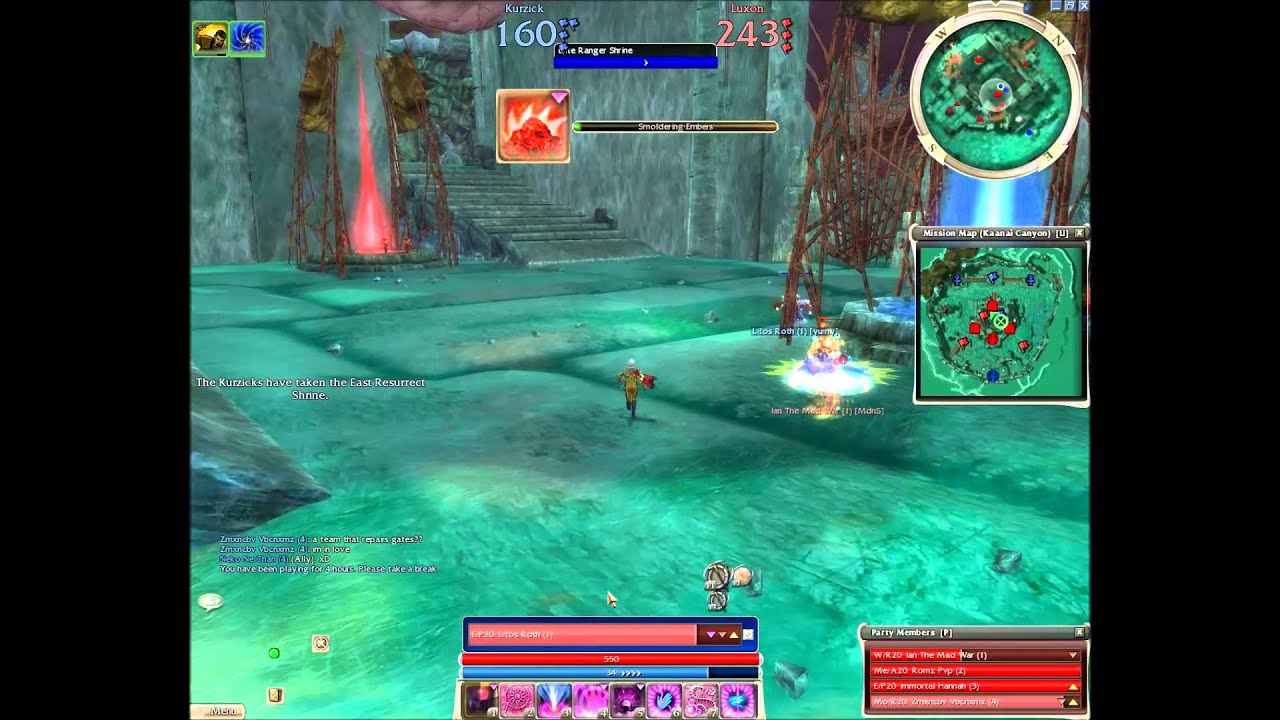 bad mesm goes pew pew guild wars alliance battle gw1 ab - YouTube