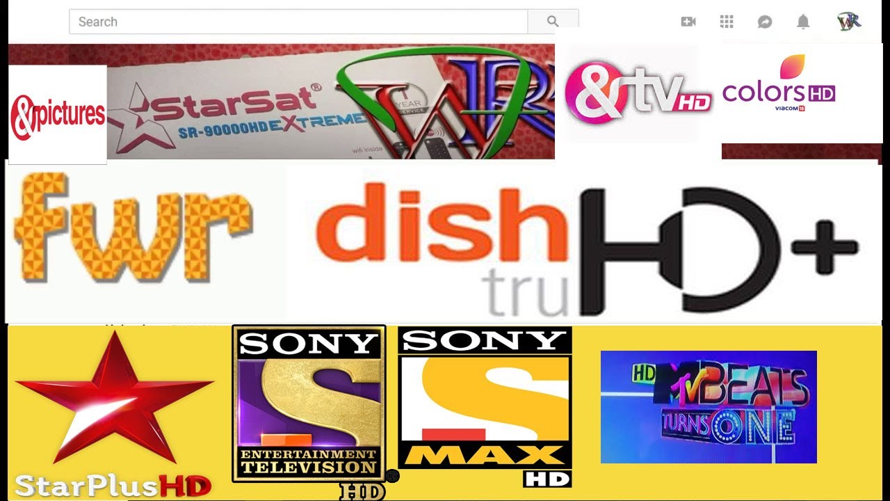 Starsat Sr-90000 HD...DishTV HD channels Package Opens completely NOW ...