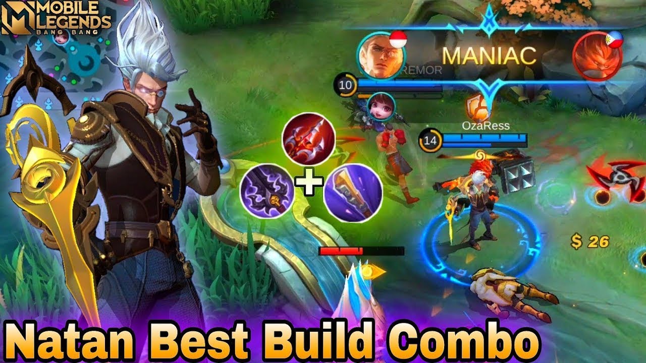 Natan Montage Savage MONTAGE NATAN MOBILE LEGENDS mythic #1# ...