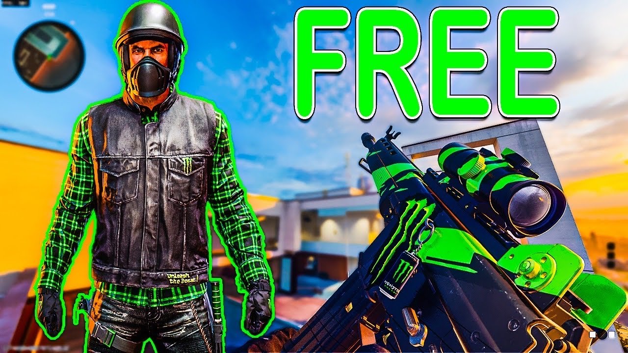 How TO Unlock FREE *Monster Energy* Combat Flannel Skin In Call of Duty ...