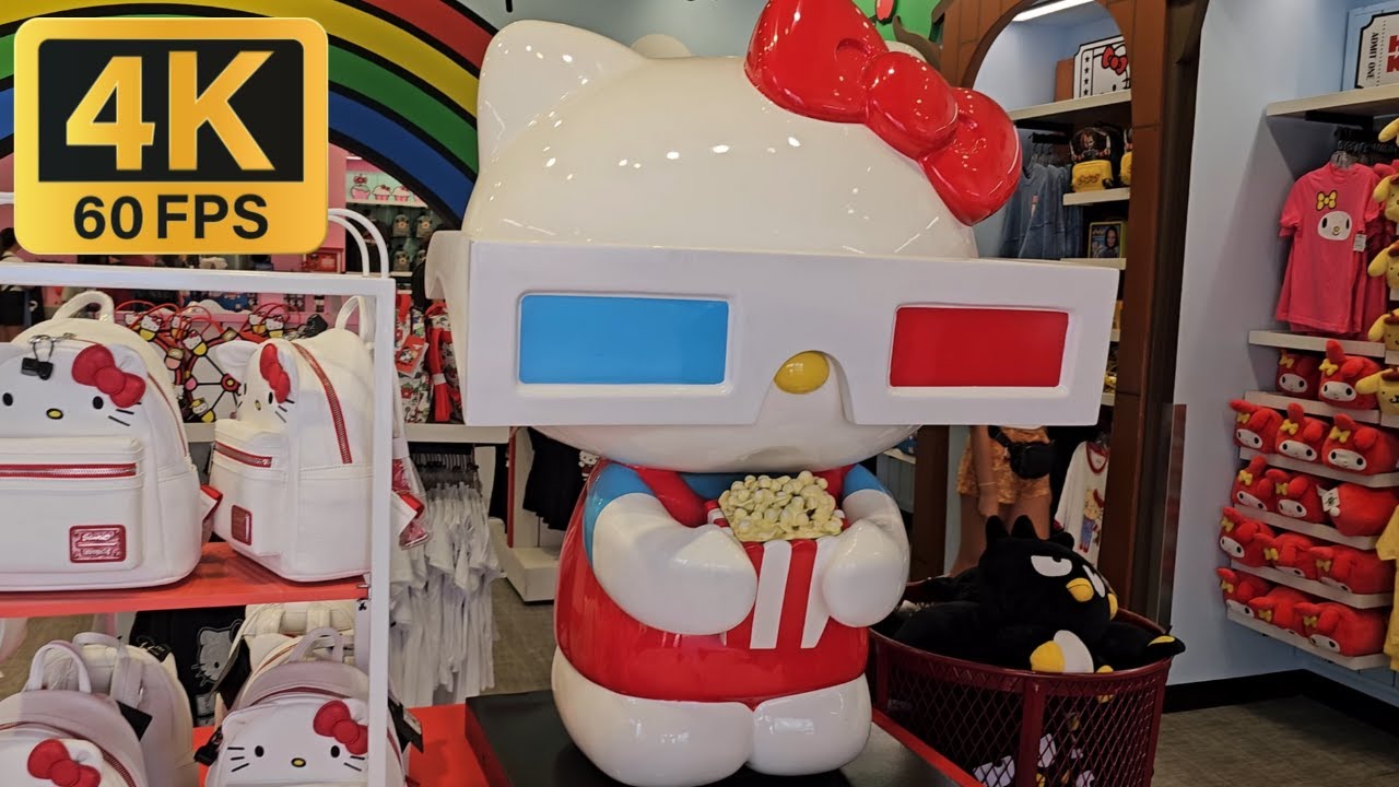 Loja Oficial da Hello Kitty (Tour Completo 4K) - Universal Studios ...