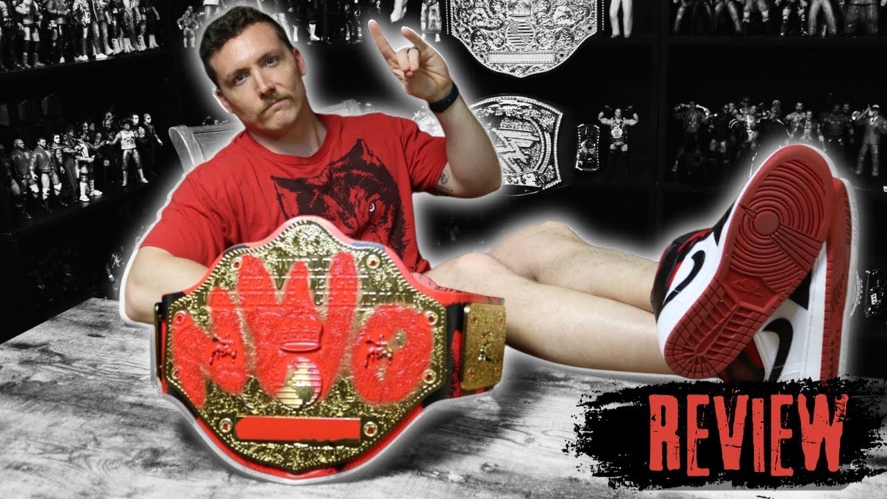 WWE Shop nWo Wolfpac Signature Series Replica Belt Review - YouTube