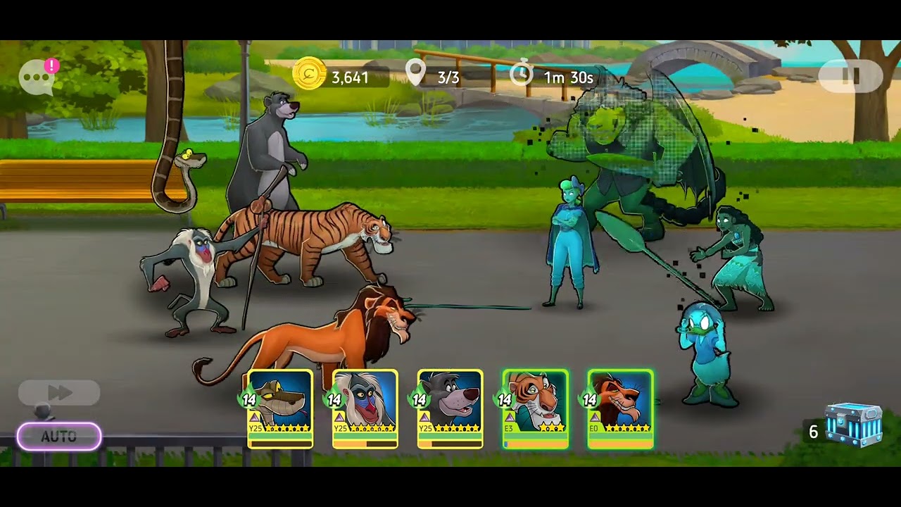 Disney Heroes: Battle Mode The Cat Who Would Be King (P2) - YouTube