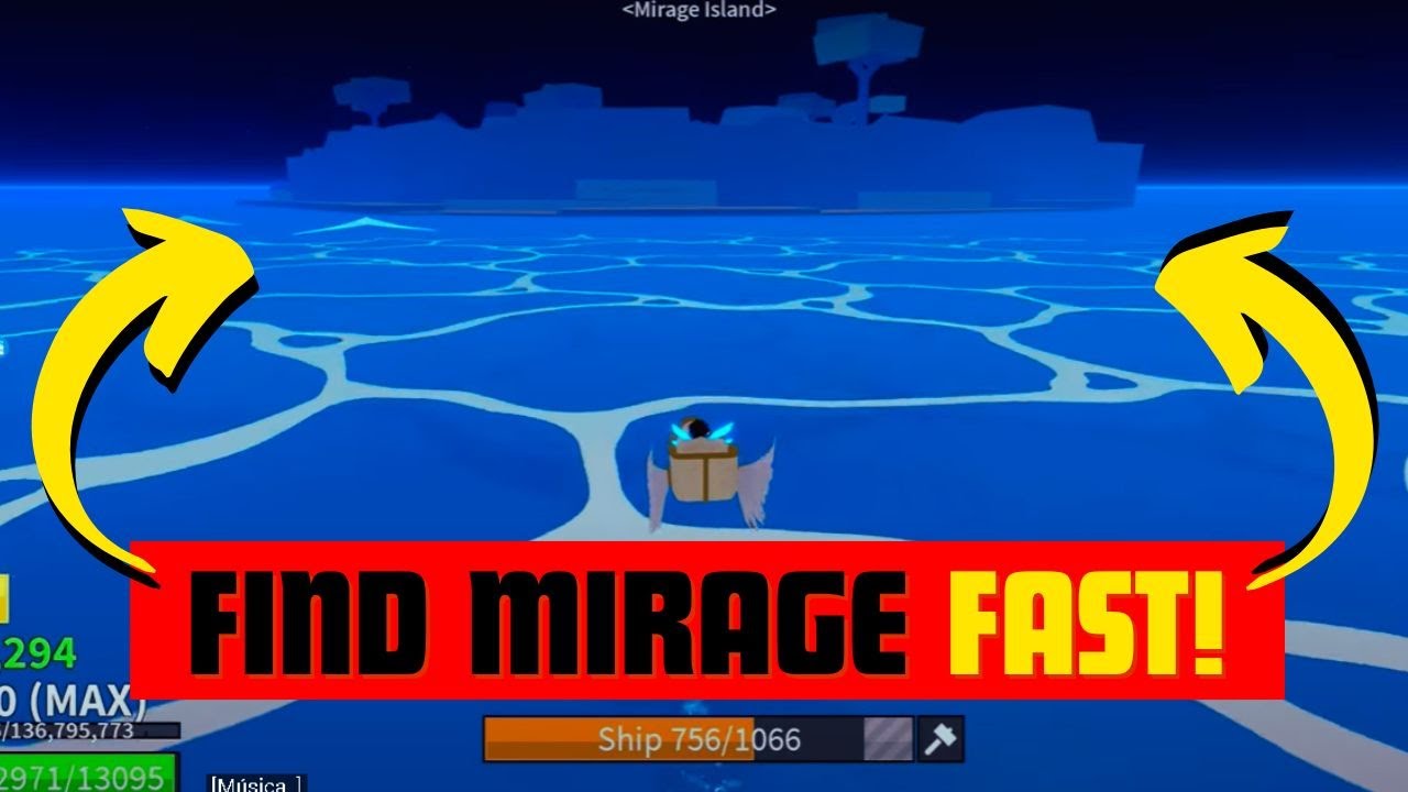 Spawn Mirage Island in Blox Fruits Easiest Fast Way - YouTube