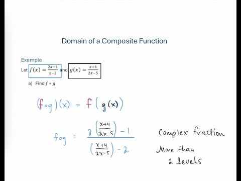 Domain Composite Function - ex 3 - YouTube