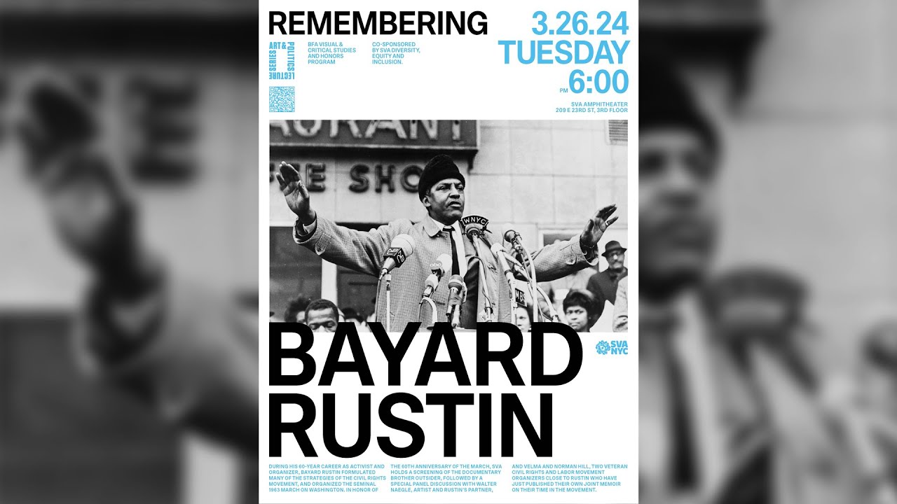 Remembering Bayard Rustin - YouTube
