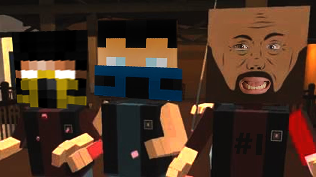 MINECRAFT KOMBAT! | PAINT THE TOWN RED | [HIGHLIGHT #1] - YouTube