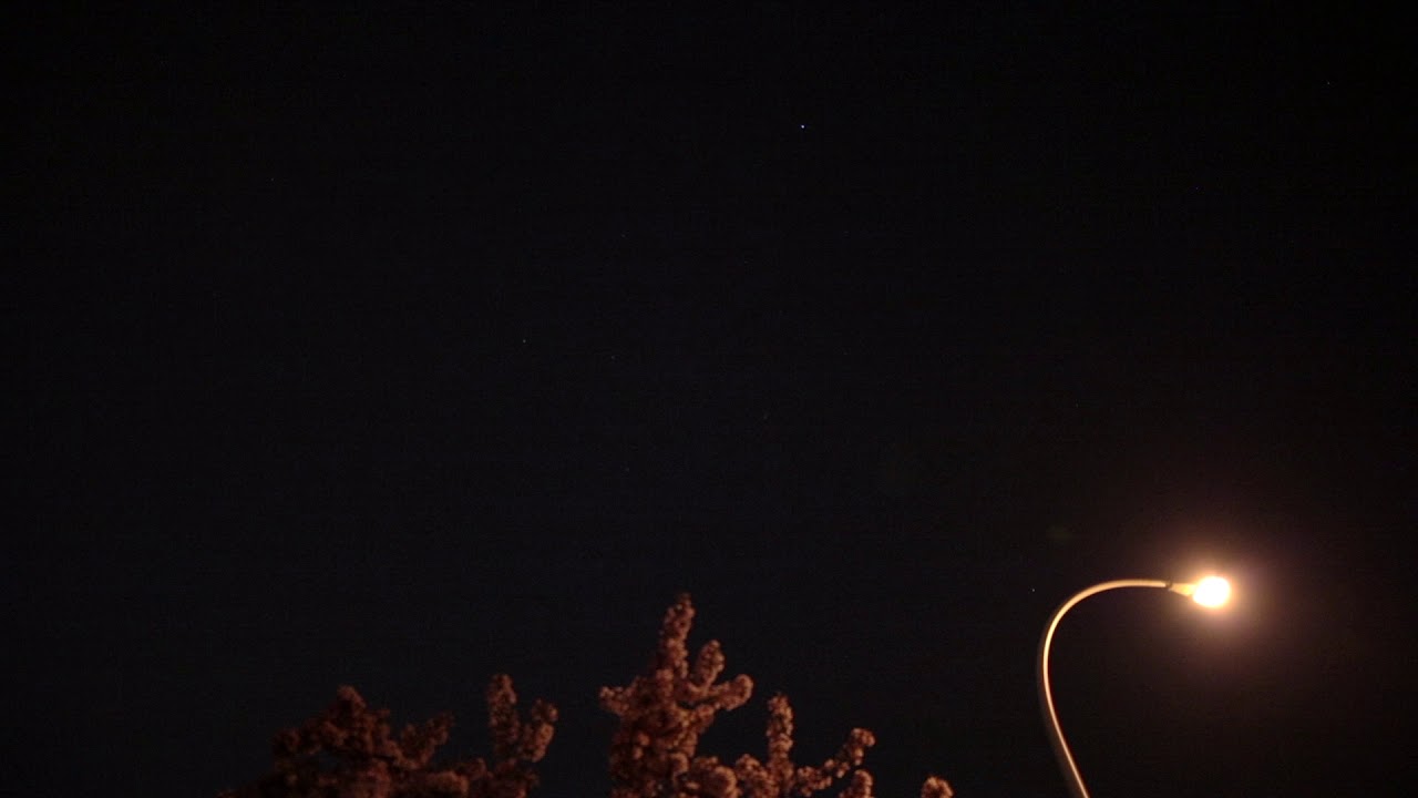 SpaceX Starlink Fly Over May 27, 2019 - YouTube