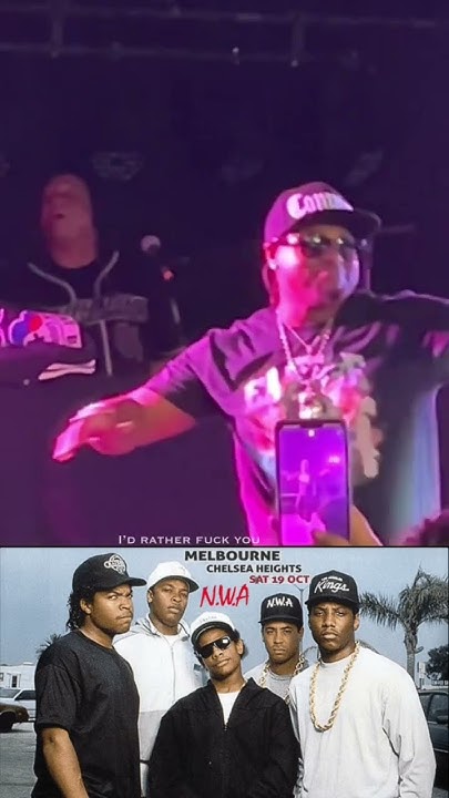 N.W.A. 🇺🇸 DJ YELLA & LIL EAZY-E #live #melbourne 19 October 2024 # ...
