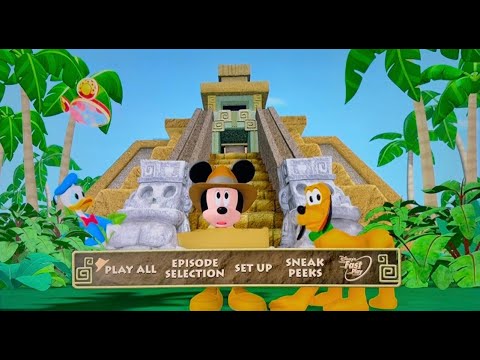 Mickey Mouse Clubhouse QUEST FOR THE CRYSTAL MICKEY DVD Menu ...