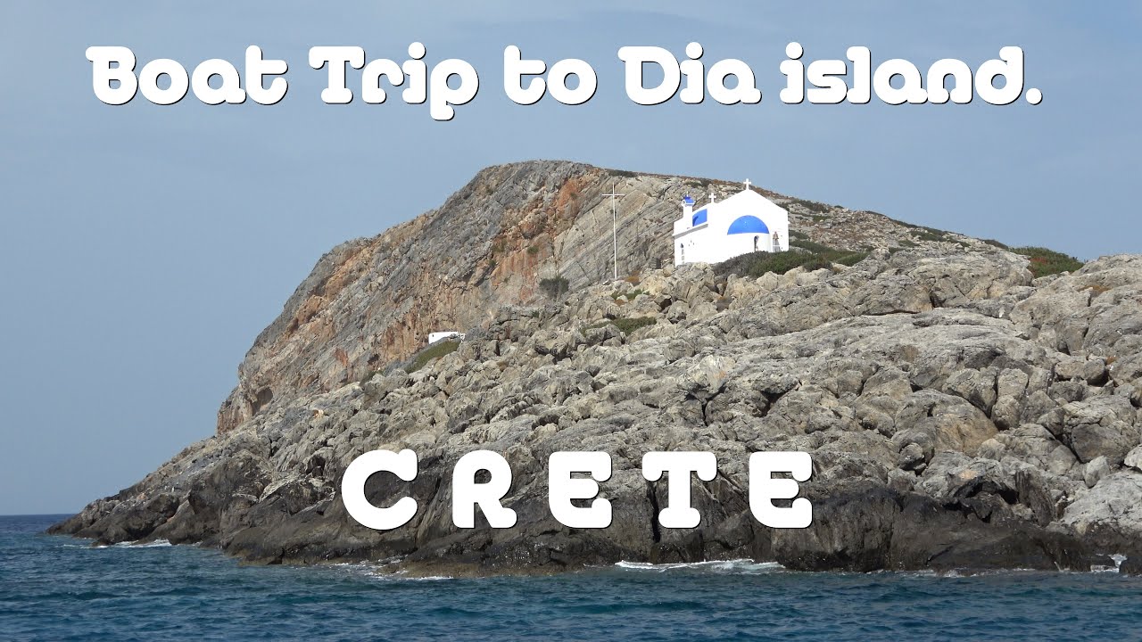 Day Boat Ride to Dia Island , Crete 4K - YouTube