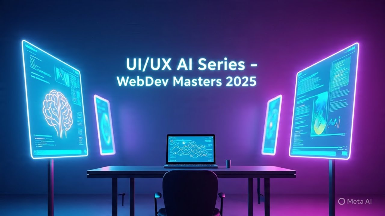 UI UX Designing Ai Series 2025 Course Lec 2 |Webdev Masters - YouTube