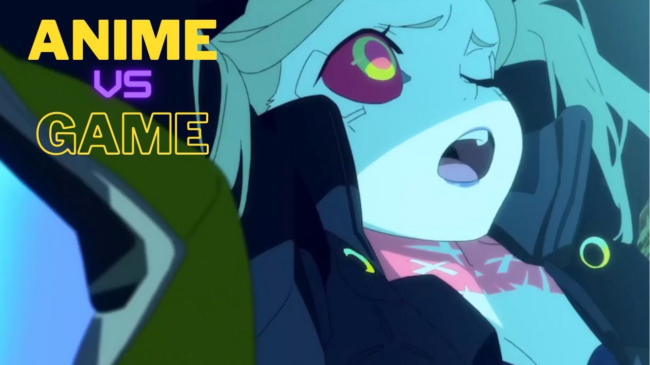 Edgerunners Anime Vs Game (Music Video) - Rebecca's Route - YouTube