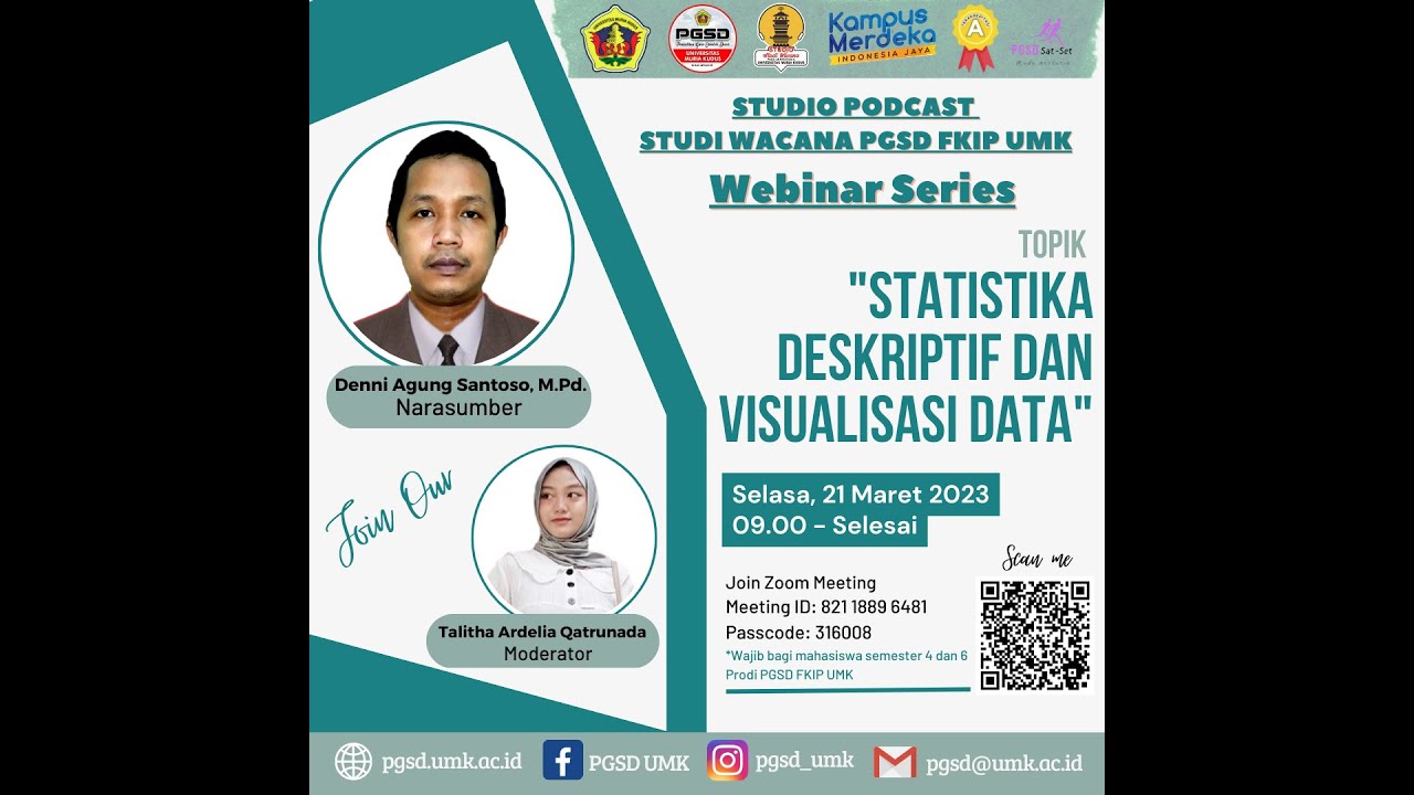 Webinar Series "Statistika Deskriptif dan Visualisasi Data" - YouTube