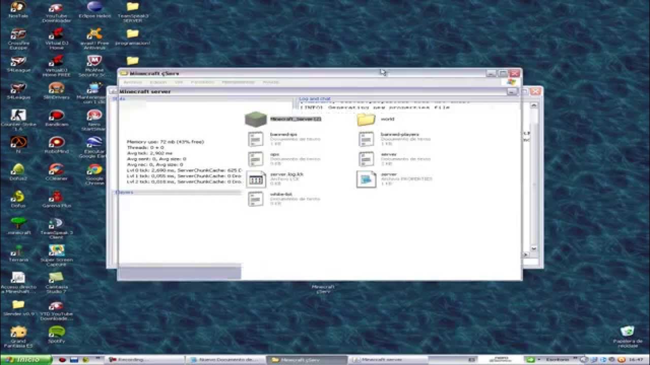 [Tutorial] Crear un Server Minecraft (con Hamachi)[1.5.1] y todas las ...
