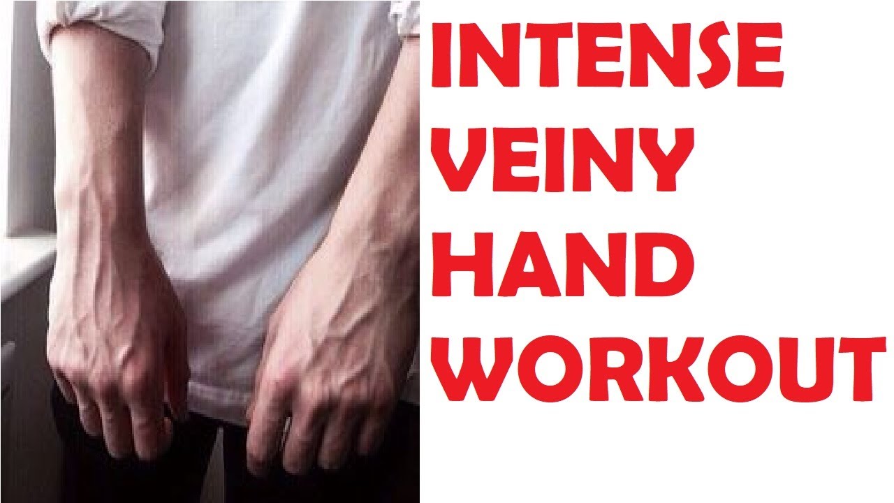 intense workout to get veins to pop out of your hands fast - YouTube
