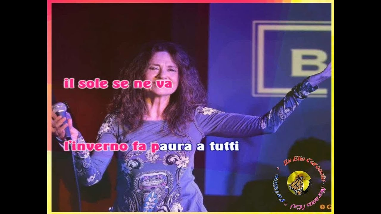 Gigliola Cinquetti - La pioggia (karaoke - fair use) - YouTube