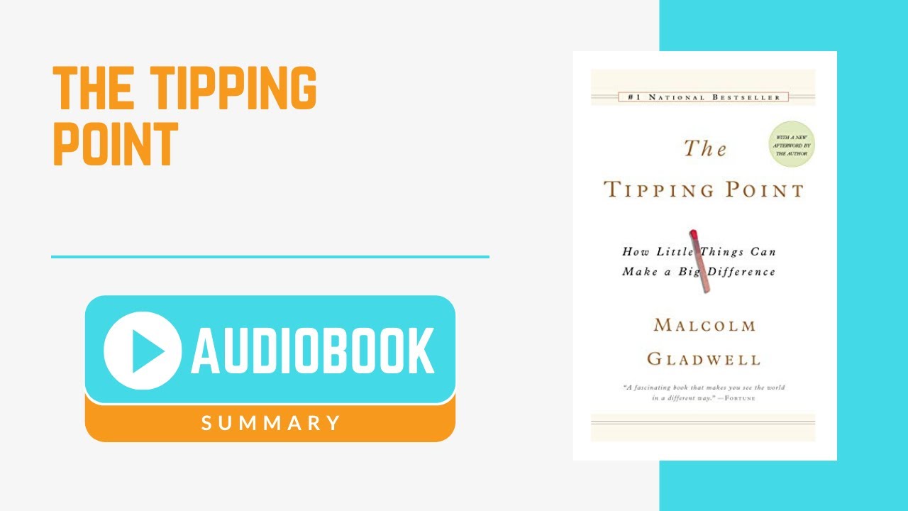 Audiobook Summary: The Tipping Point by Malcolm Gladwell - YouTube