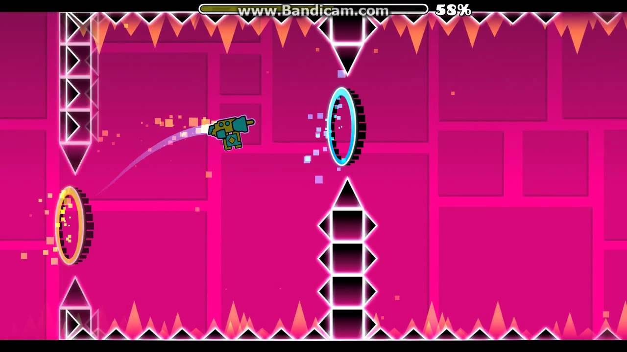 Geometry Dash-Cycles (RobTop Level) - YouTube