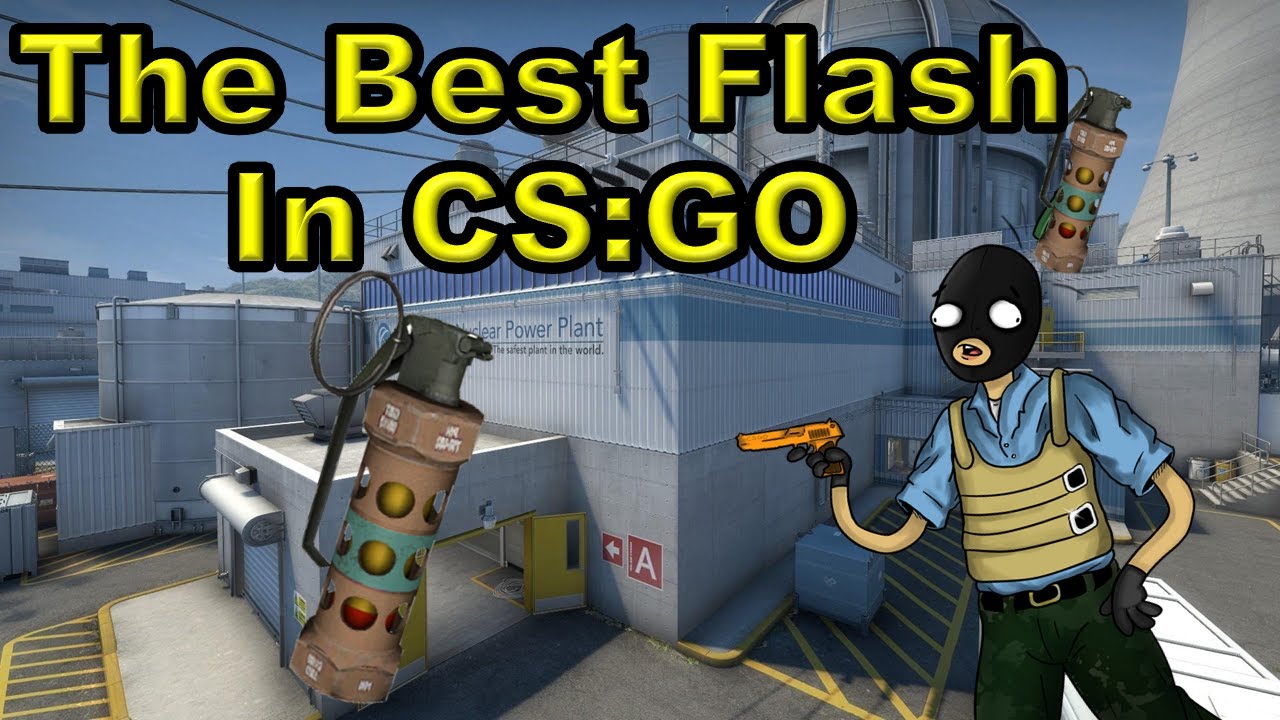The Best Flash In The Game Of CS:GO - Nuke Hut Flash - YouTube