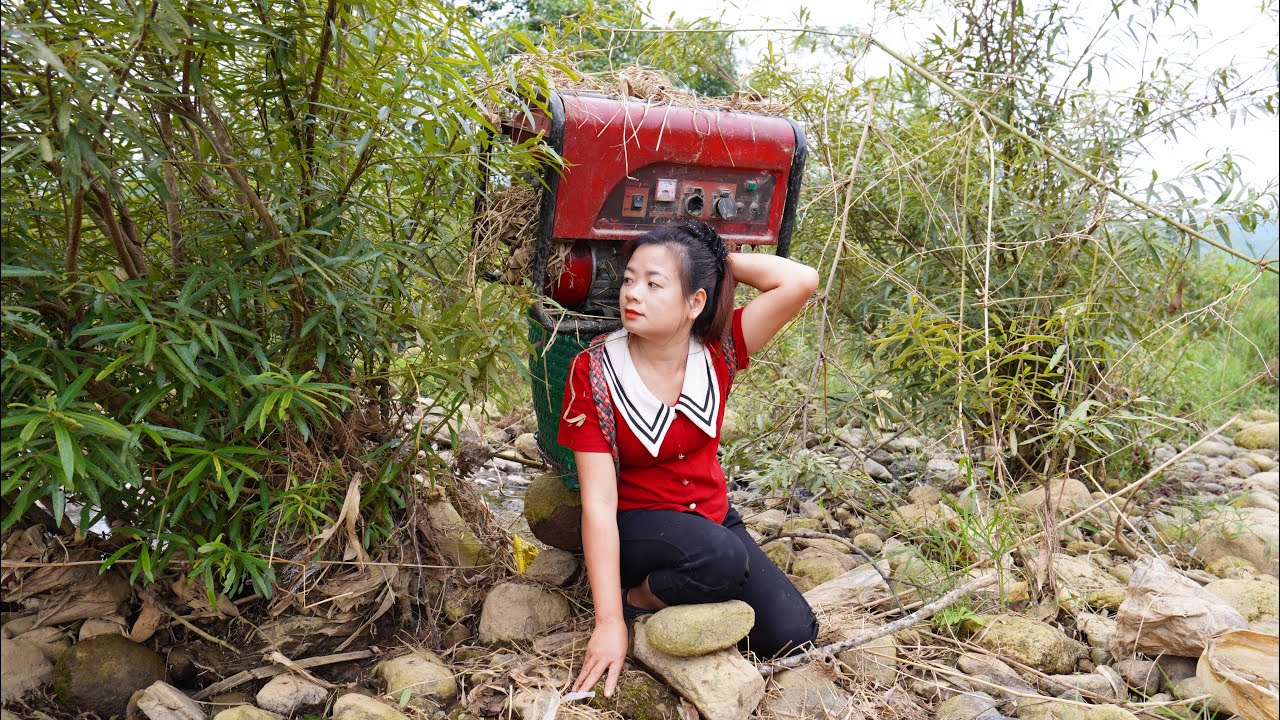 Repair And Restore Generators Washed Away By Floods, Scrap Machines ...
