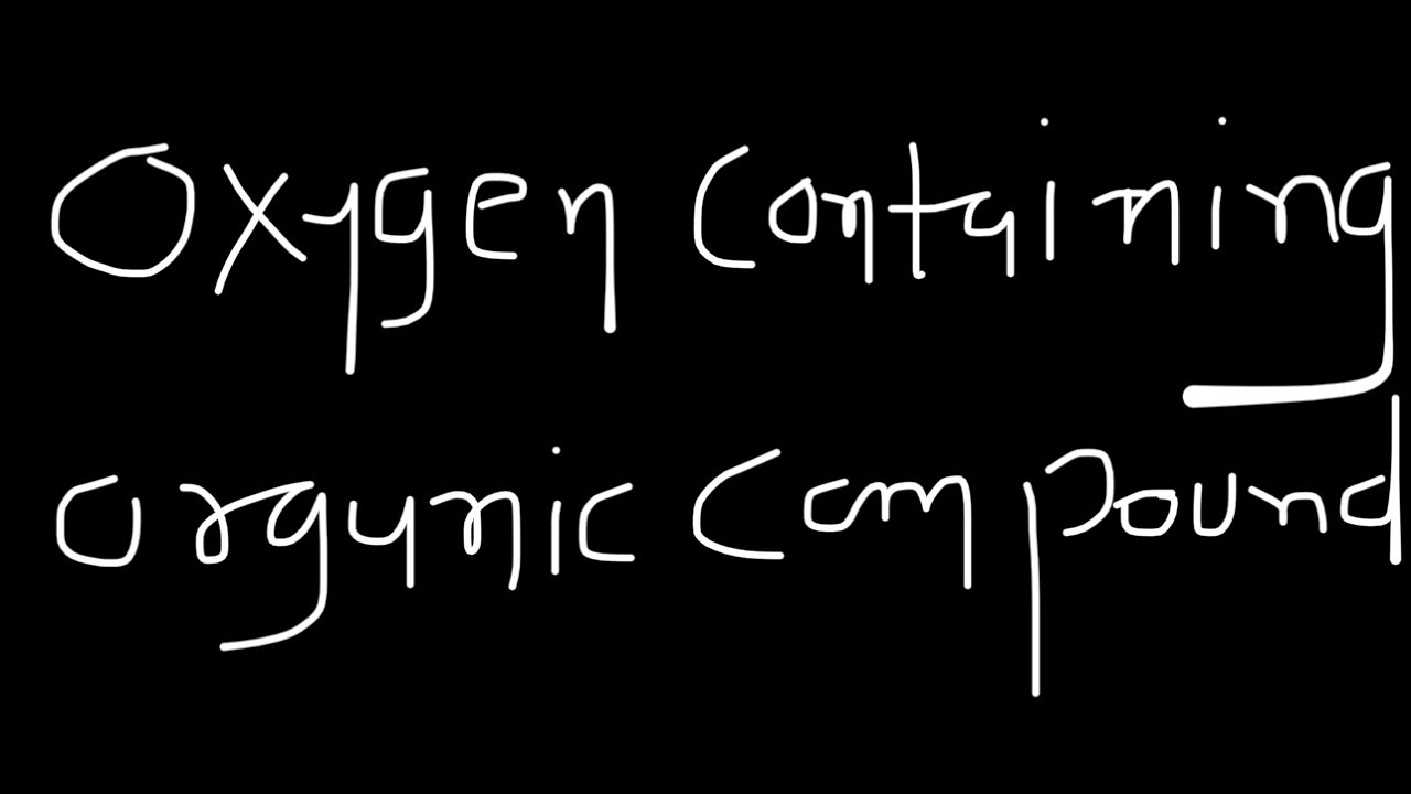 Oxygen containing organic compounds ||L-7 || Organic compounds ||NEET ...