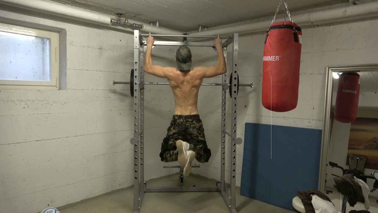 Two-Finger-Pull Ups/2 Finger Pull up´s/Klimmzug auf zwei Fingern - YouTube