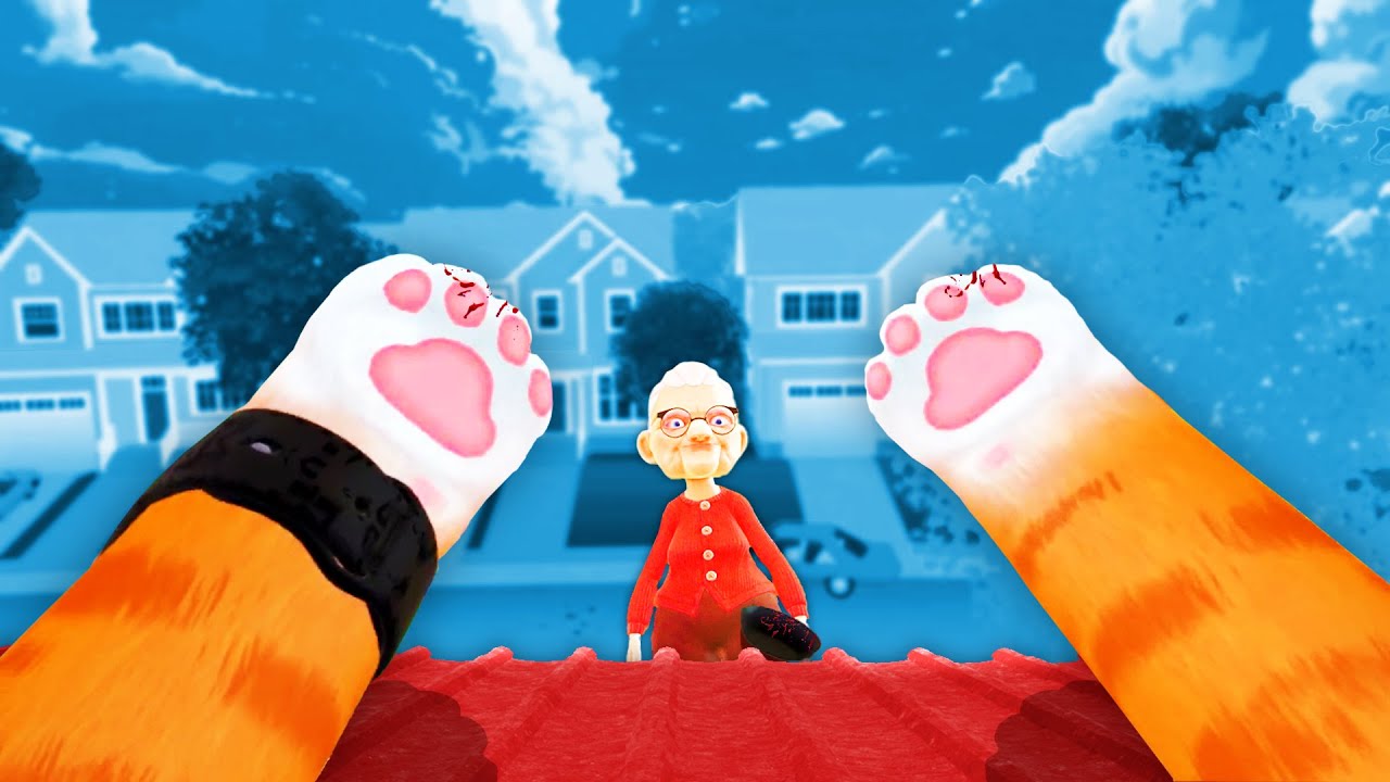 Exploring SECRET Outside World - I Am Cat VR - YouTube