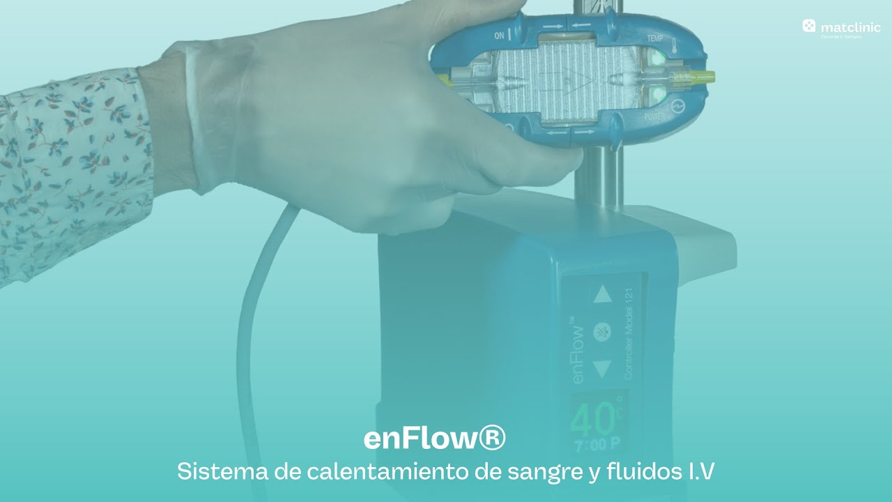 enFlow® Sistema de calentamiento de sangre y fluidos I.V - YouTube