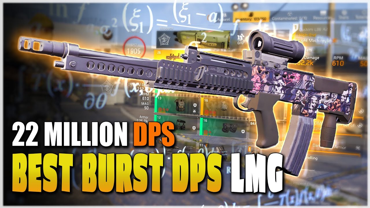 The Division 2 - 22 MILLION DPS LMG - BEST DPS HEARTBREAKER LMG BUILD ...