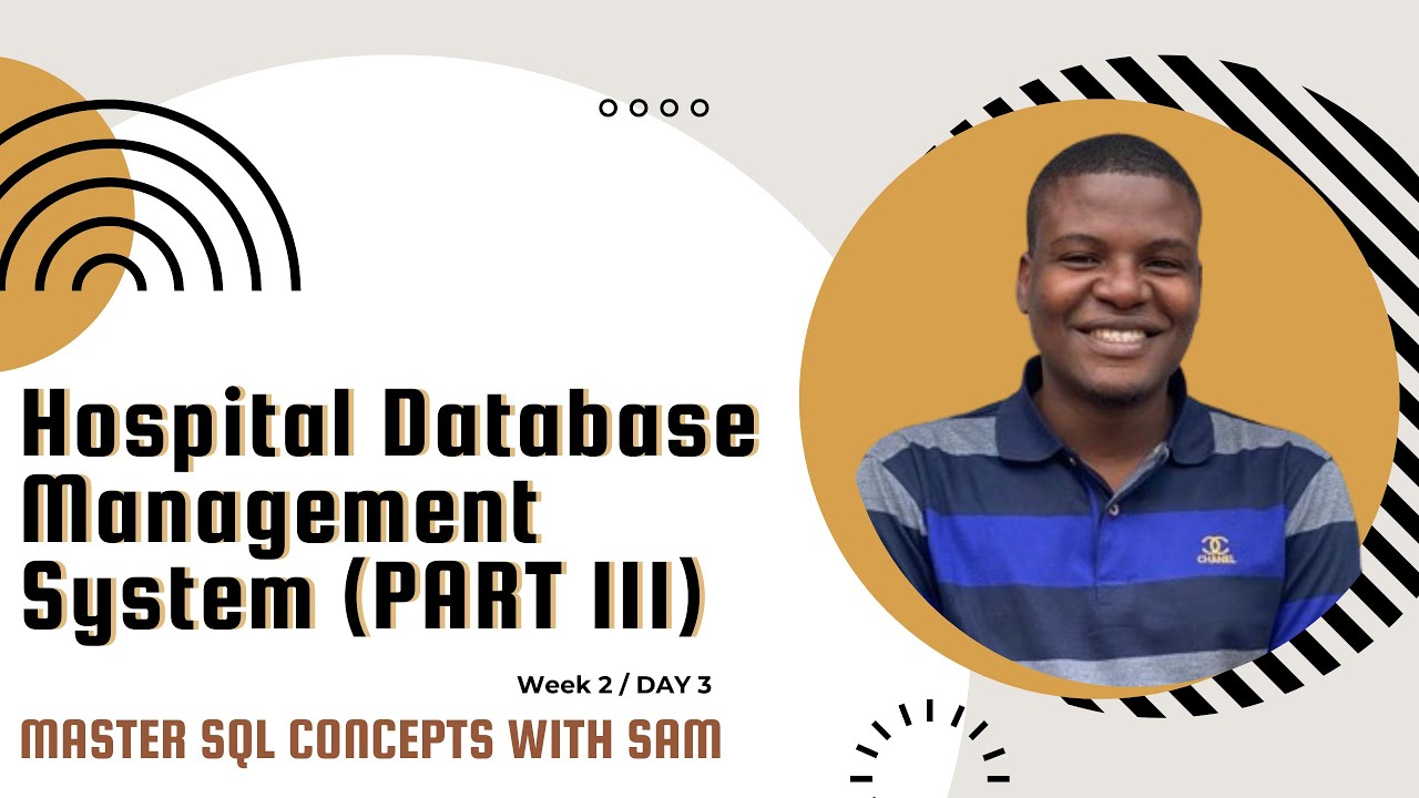 Hospital Management Database SQL PART 3 (Revision) - YouTube