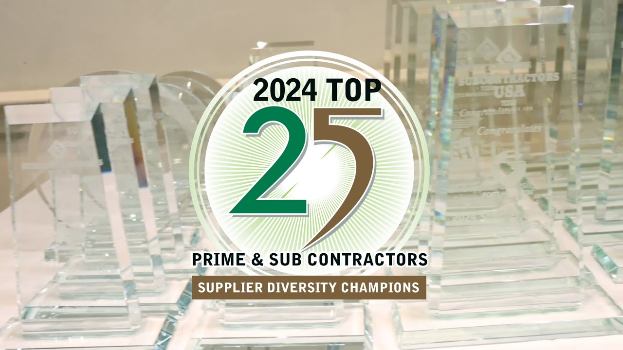 Highlights from 2024 Top 25 Prime And Sub Contractors Luncheon - YouTube