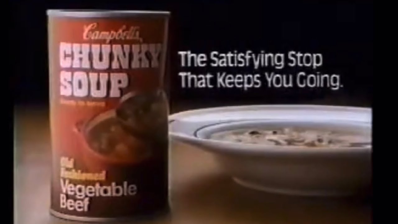 1990 Campbells Chunky Soup Commercial - YouTube