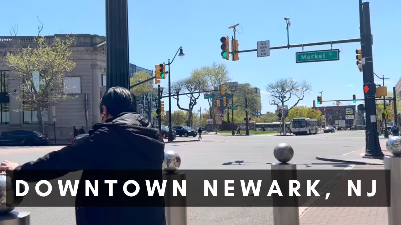 New Jersey Street Walk | Downtown Newark New Jersey - YouTube