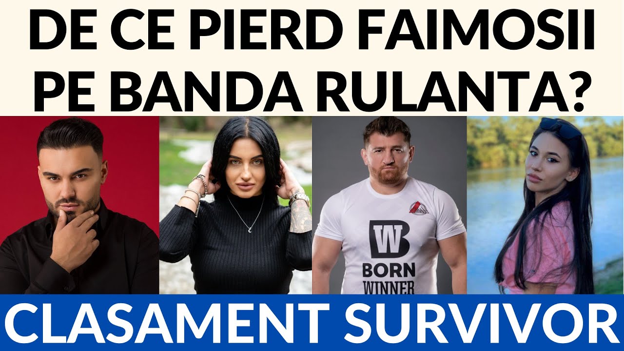 Survivor All Stars - De ce pierd faimosii pe banda rulanta? - YouTube